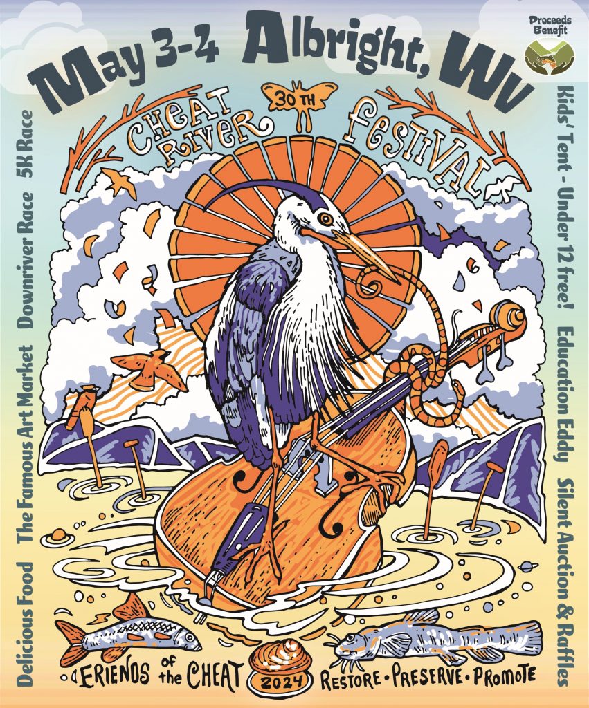 2024 Cheat Fest artwork reveal! – Cheat River Festival